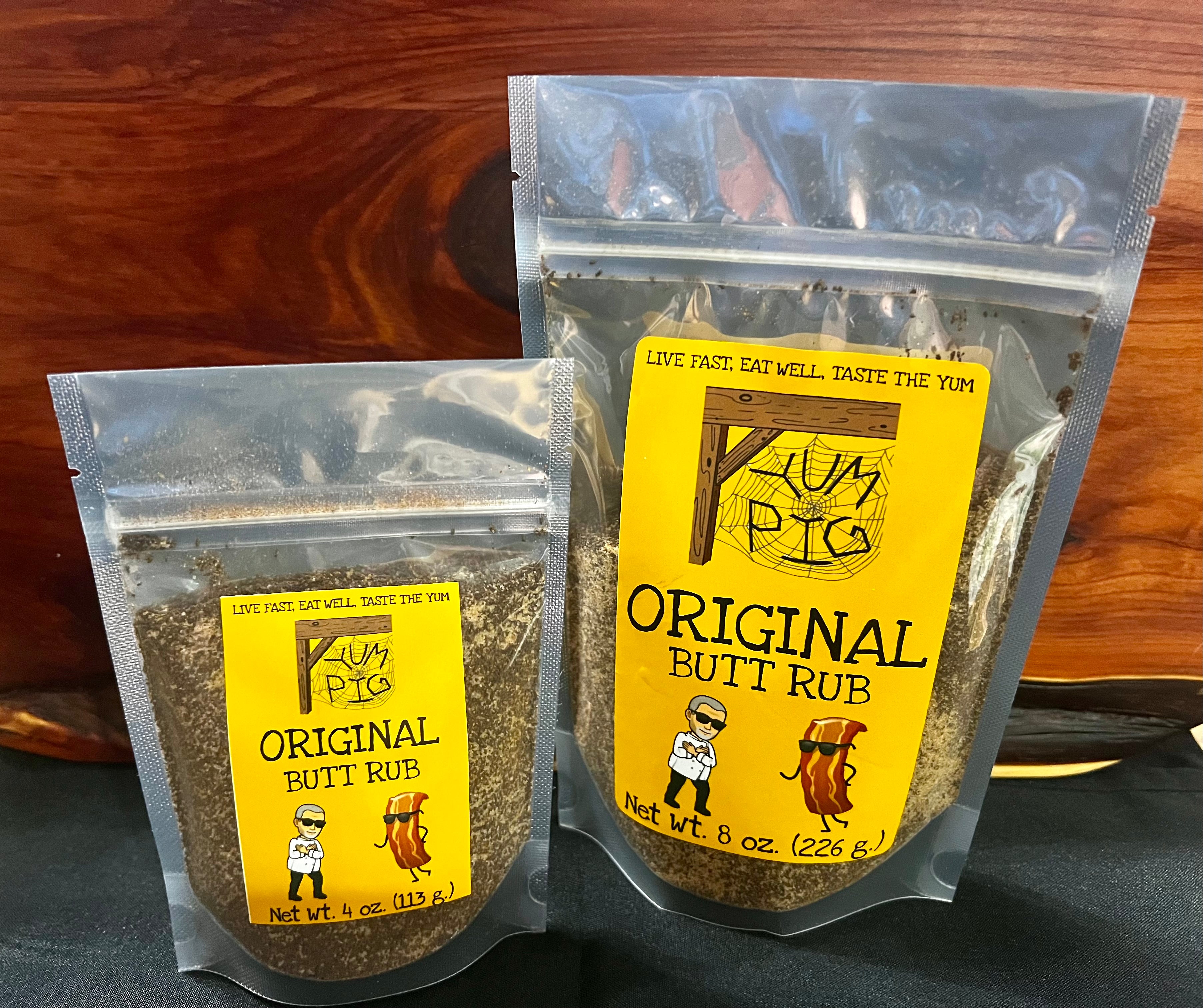Original BUTT Rub Seasoning – YUM PIG